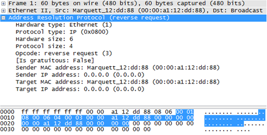 ARP/RARP报文格式