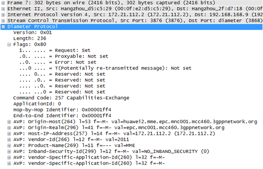 Diameter协议报文格式